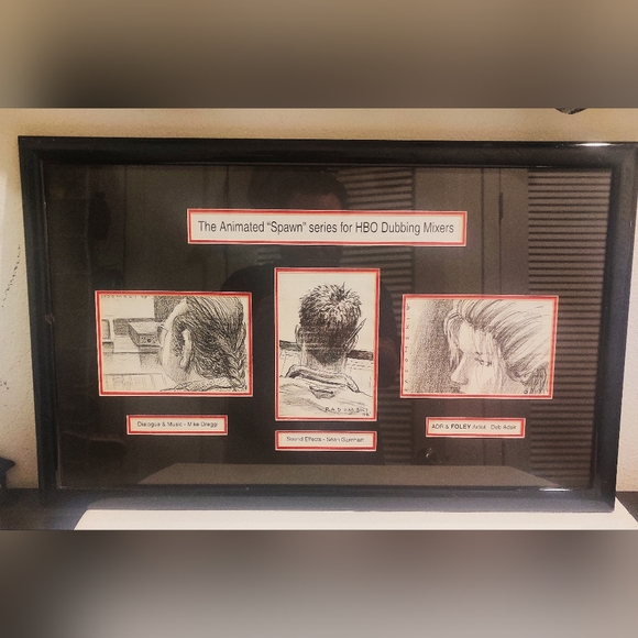 HBO | Other | Spawn Anime Series Eric Randomsky Signed Hand Drawn For ...